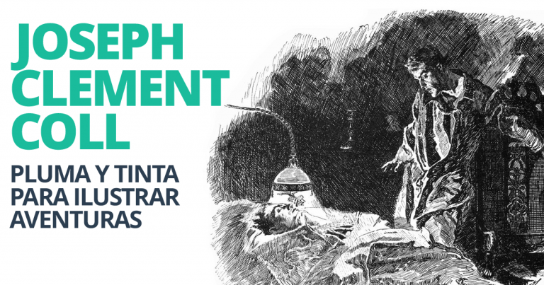 Joseph Clement Coll, pluma y tinta para ilustrar aventuras