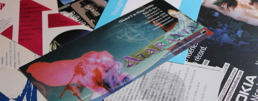 Diseño flyers, fichas y octavillas - Diseñador en Madrid